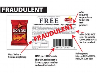 Counterfeit Coupons – It's Annoying